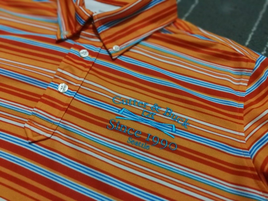 CUTTER & BUCK golf polo tee M 1814, Luxury, Apparel on Carousell