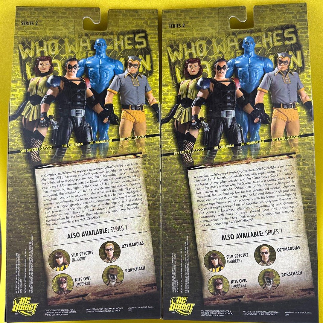 DC Direct Watchmen Silk Spectre Classic 2009 6” Action Figure, Hobbies ...