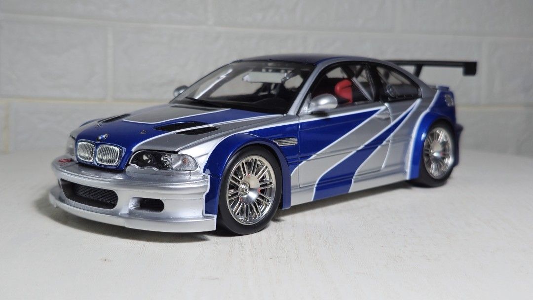 DCM MODEL 1:18 NFS E46 MOST WANTED, Hobbies & Toys, Toys & Games on Carousell