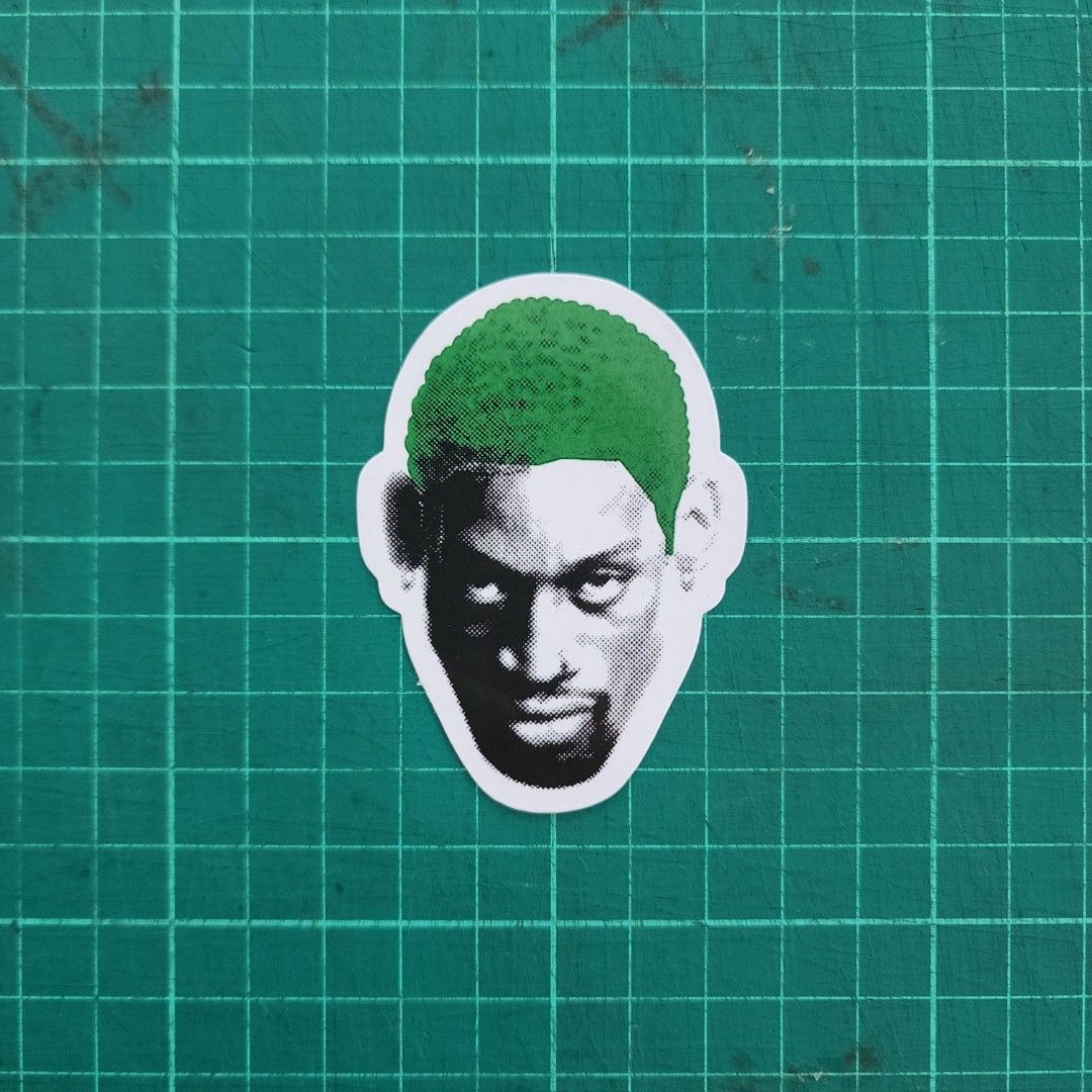 Dennis Rodman Sticker, Hobbies & Toys, Stationery & Craft, Art & Prints ...
