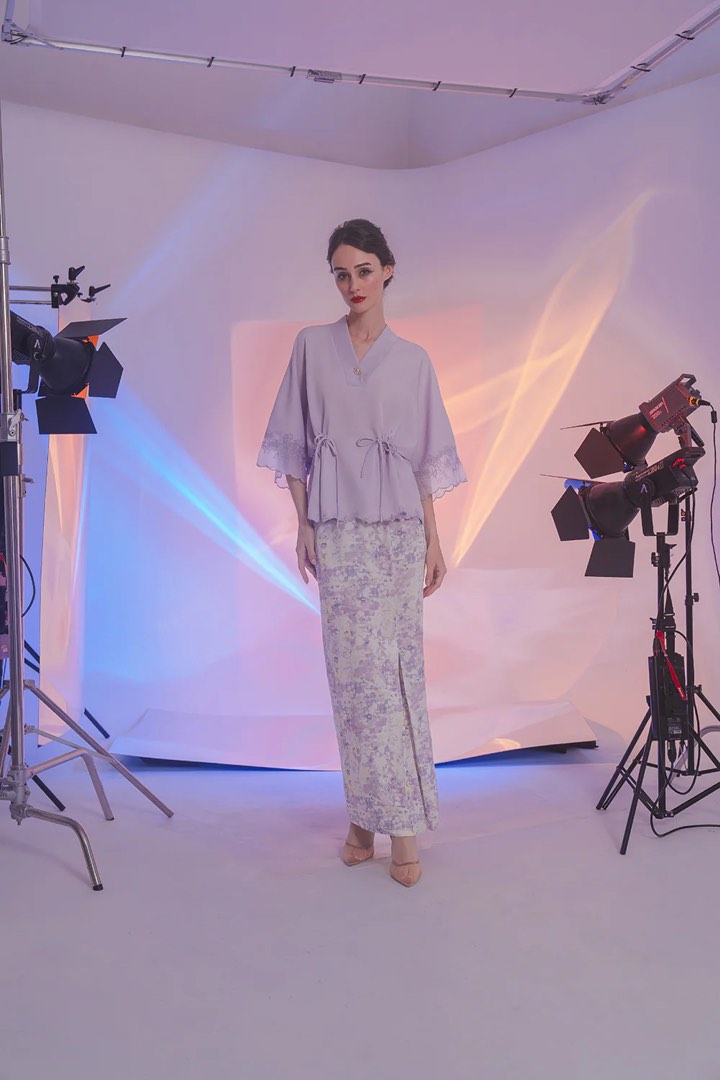 dplkl Lilac, Women's Fashion, Muslimah Fashion, Baju Kurung & sets on ...