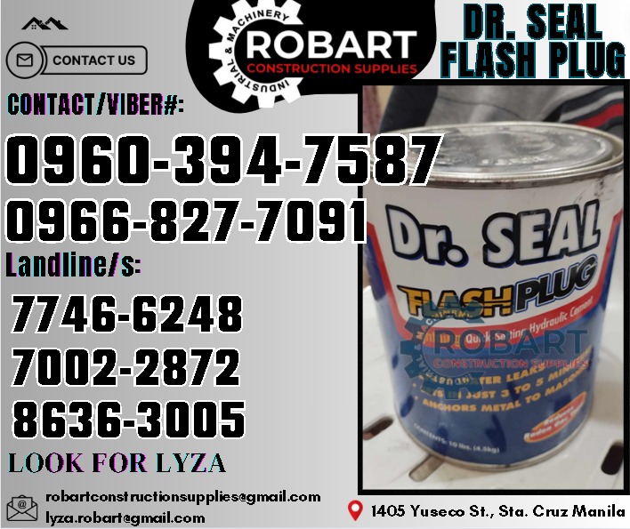 Dr. Seal Flash Plug, Commercial & Industrial, Construction Tools ...
