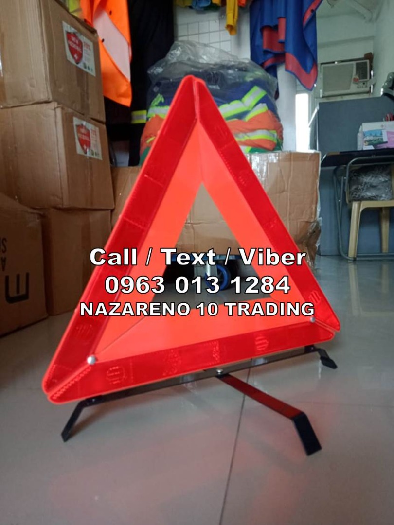 Early Warning Device Triangle Sign, Commercial & Industrial, Industrial ...