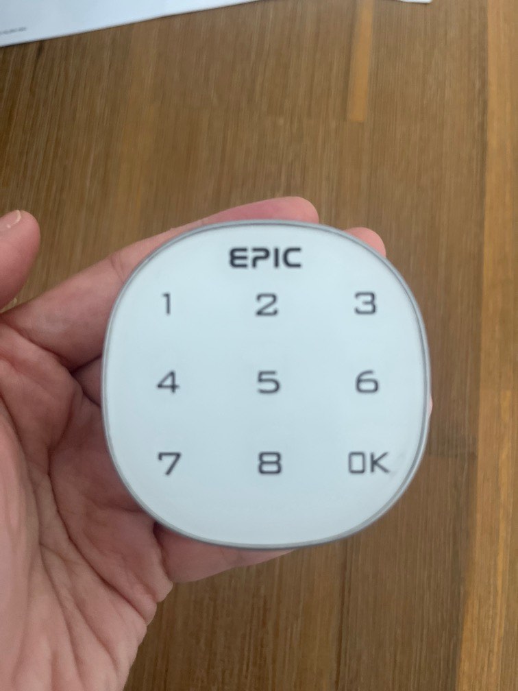 Epic digital lock (letterbox), Furniture & Home Living, Security ...