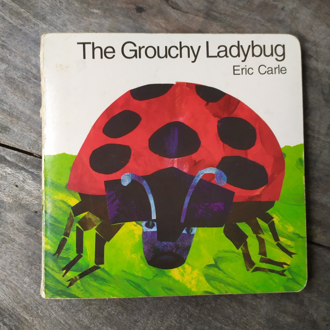 ERIC CARLE: The Grouchy Ladybug Children's Board Book, Hobbies & Toys ...
