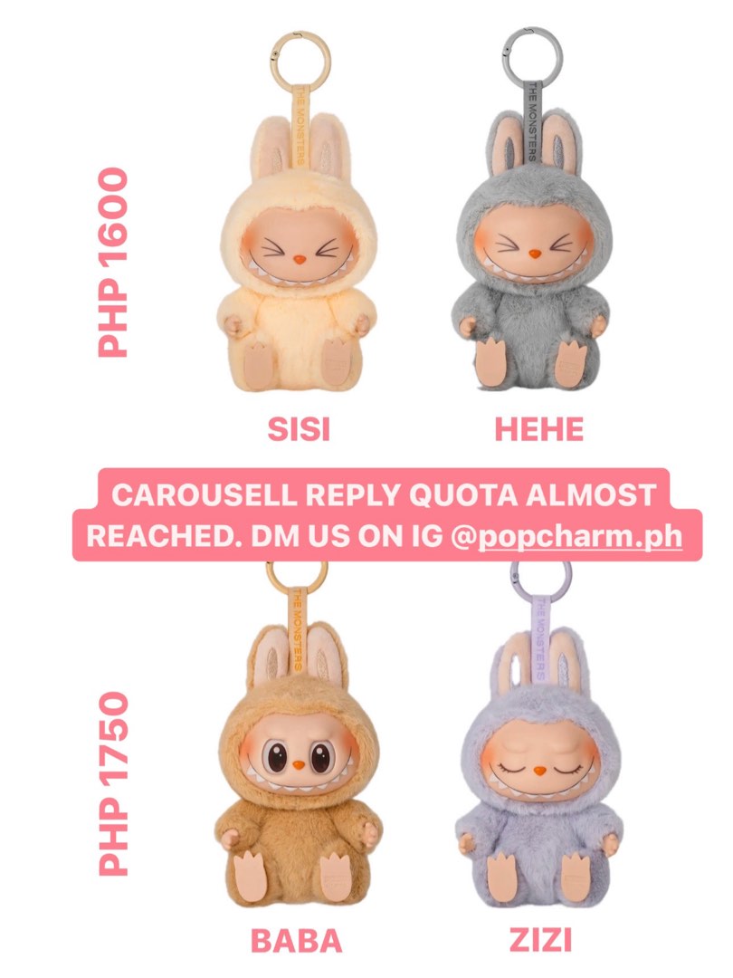 [ETA: SEPT 20] LABUBU HAVE A SEAT V2, Hobbies & Toys, Toys & Games on Carousell