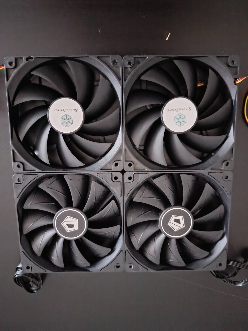 Fan Pc Silverstone ID Cooling 120mm, Computers & Tech, Parts ...