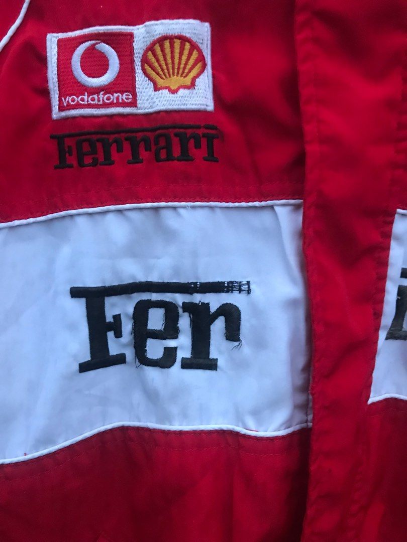 Ferrari racing jacket, Luxury, Apparel on Carousell
