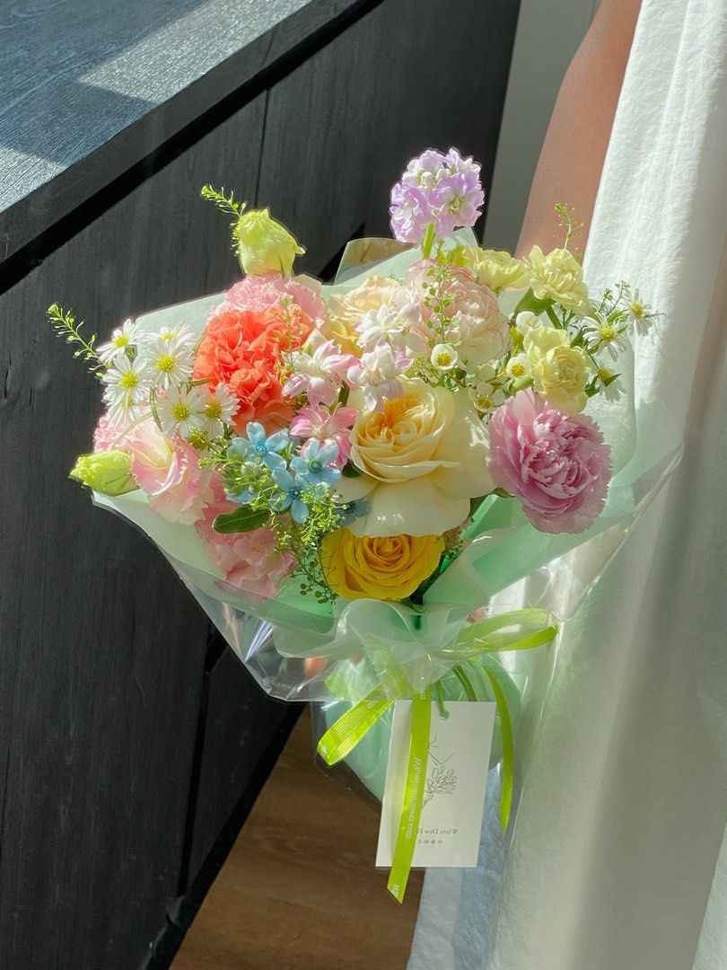 Fresh flower bouquet | fresh flower omakase | flower arrangement ...