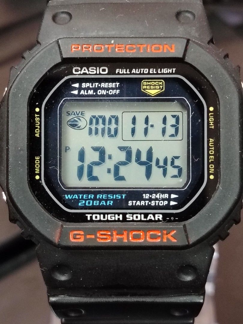 G shock G5600 tough solar, Men's Fashion, Watches & Accessories ...