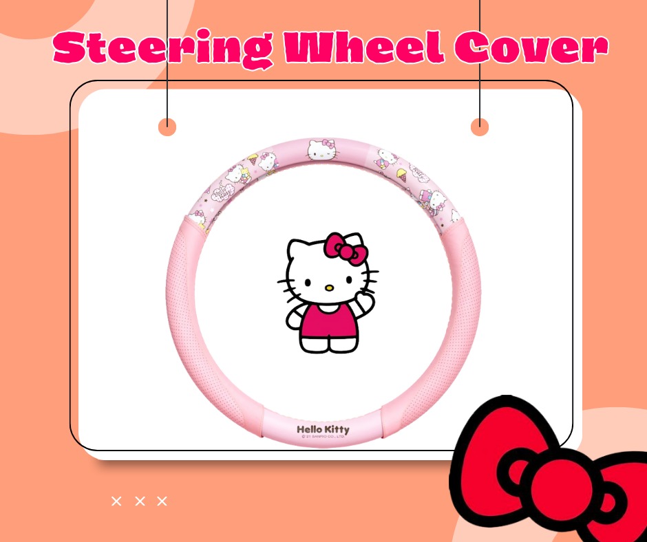Hello Kitty Steering Wheel Cover, Car Parts & Accessories, Steering ...