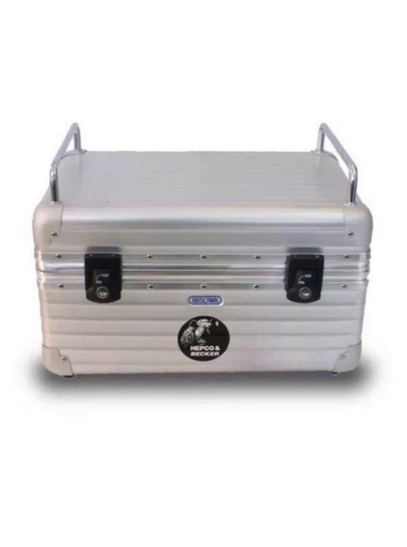 Hepco & Becker Rimowa Exclusive 30L Alu Top Box, Motorcycles ...