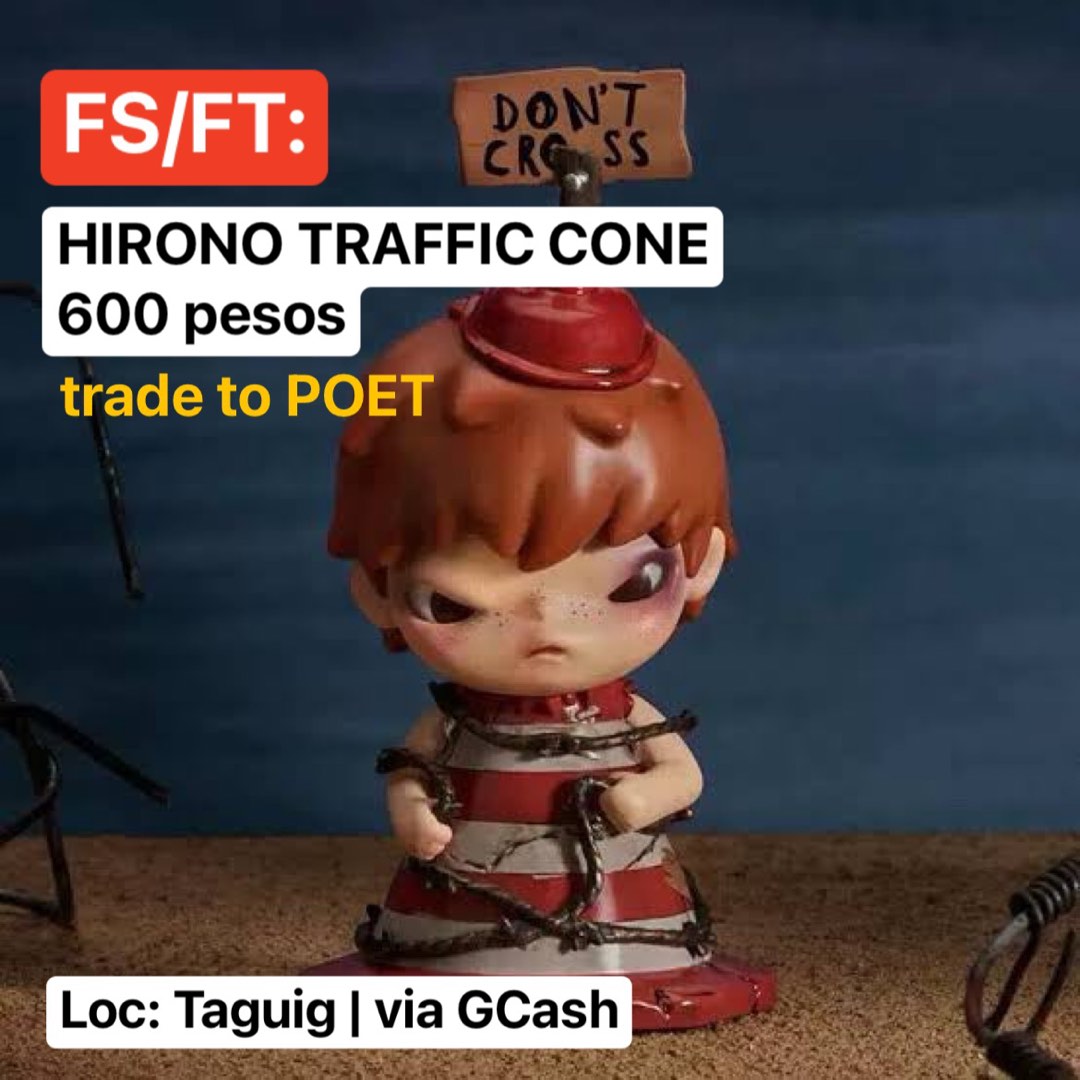 HIRONO TRAFFIC CONE, Hobbies & Toys, Toys & Games on Carousell