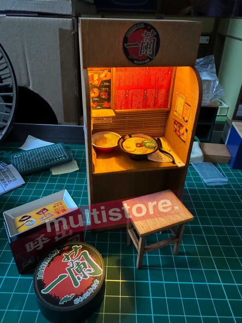 Ichiran Ramen Miniature Set, Hobbies & Toys, Toys & Games on Carousell