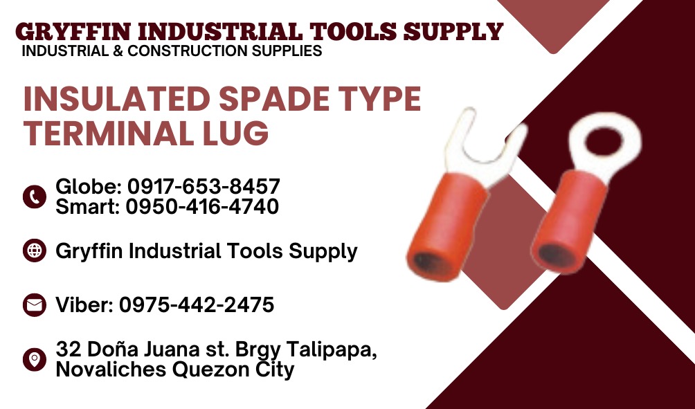Insulated Spade Type Terminal Lug, Commercial & Industrial, Industrial ...