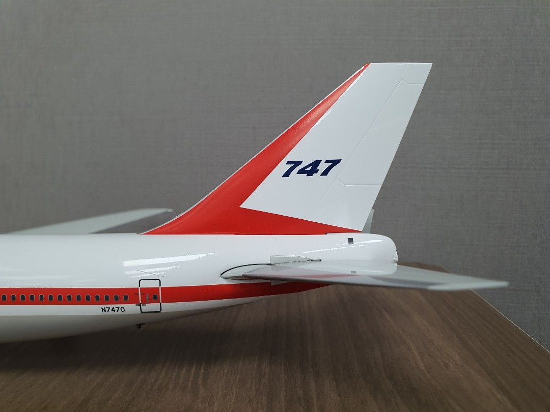 JC Wings 1/200 Boeing House Color 747-100 City of Everett N7470 KJ-B741 ...