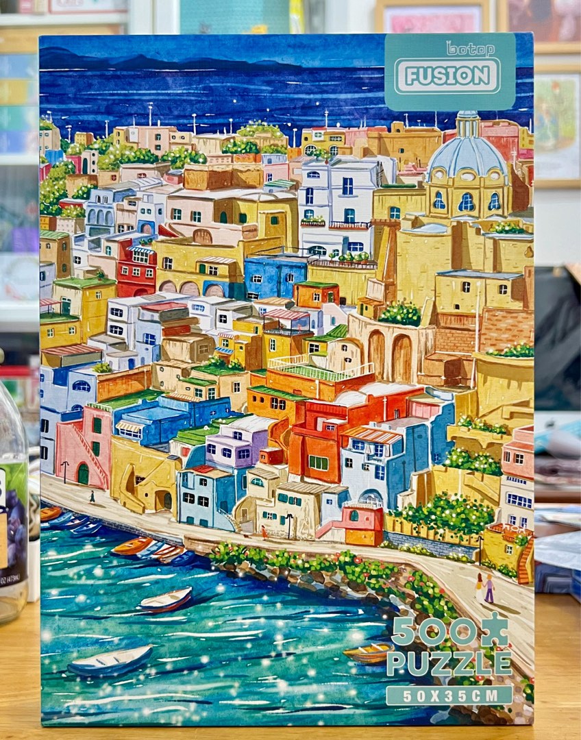 Jigsaw Puzzle : Botop, Fusion - Procida, Hobbies & Toys, Toys & Games ...