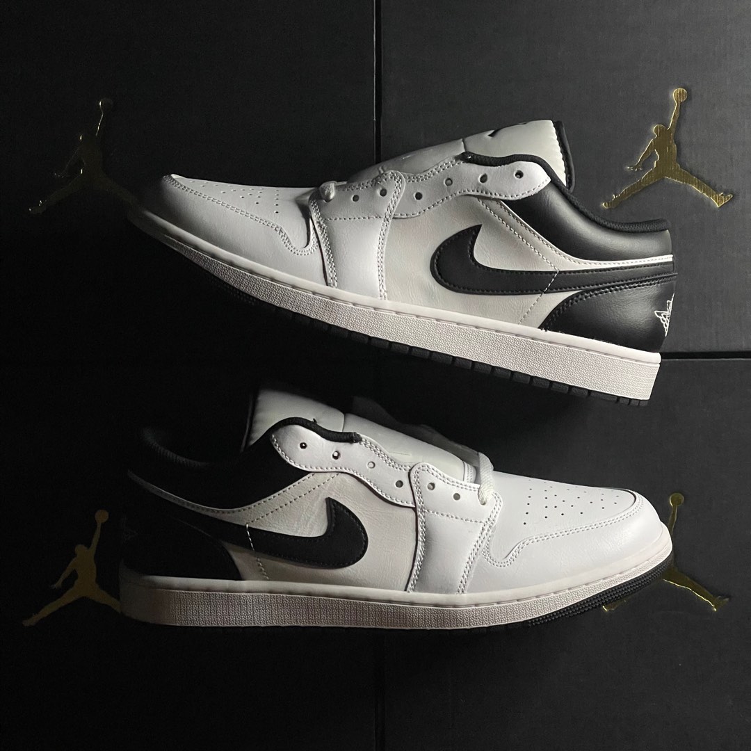 Jordan 1 Low Reverse Panda (12US), Men's Fashion, Footwear, Sneakers on ...
