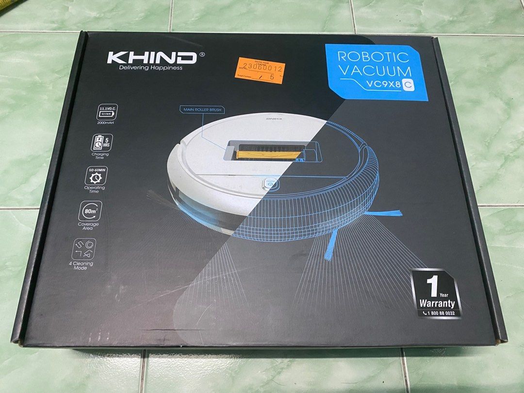 Khind Robotic Vacuum, Furniture & Home Living, Cleaning & Homecare ...