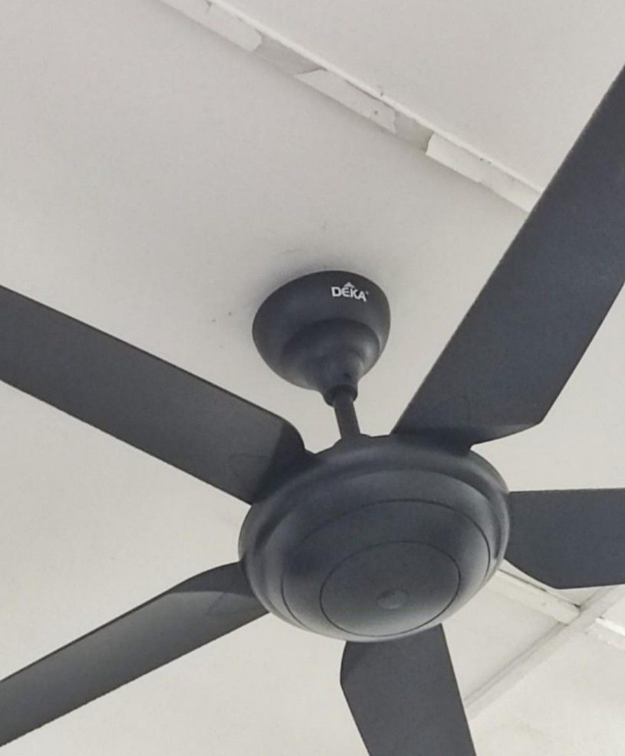 Kipas Siling Ceiling Fan Panasonic Bayu Deka Ogawa, Furniture & Home ...
