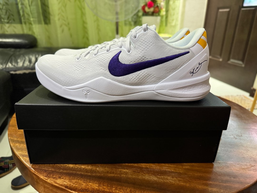 KOBE 8 PROTRO LAKERS HOME 12 US, Men's Fashion, Footwear, Sneakers on ...