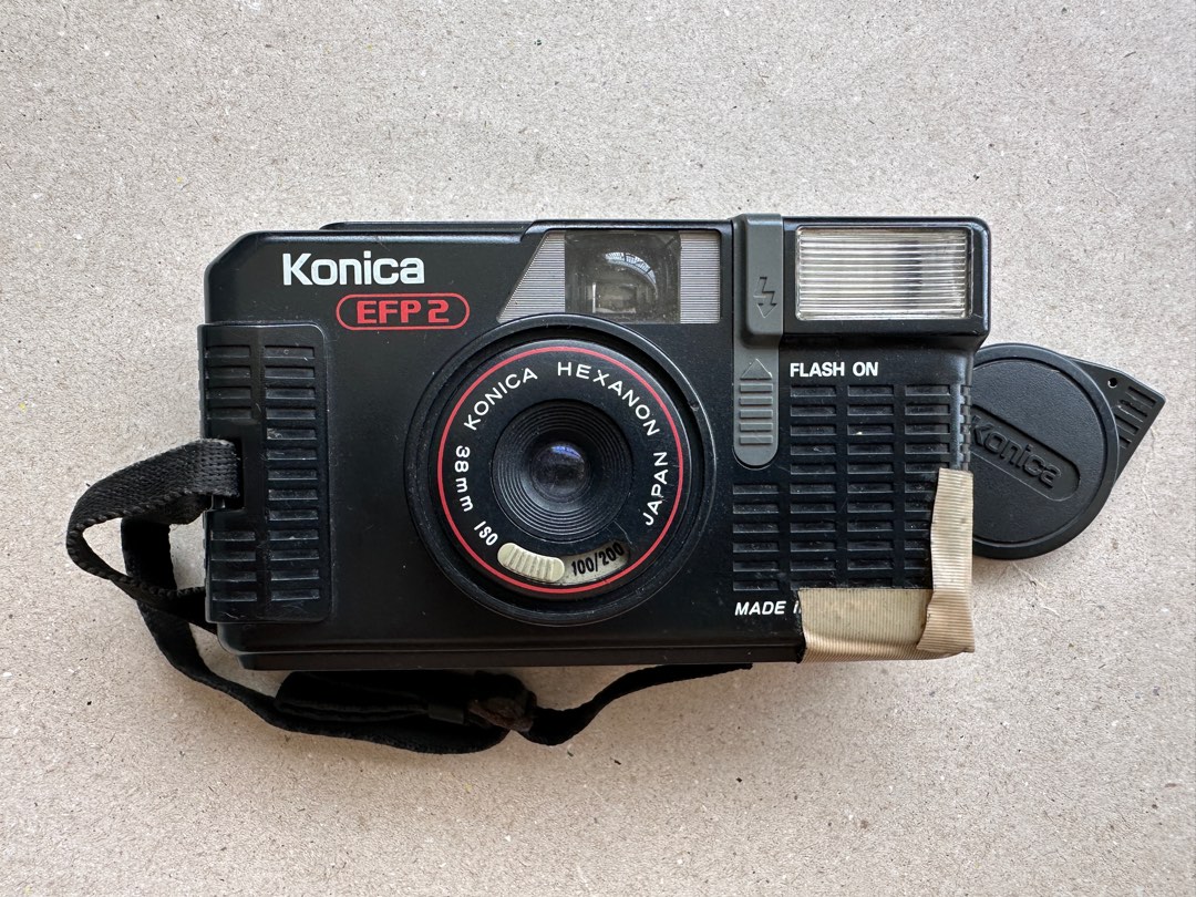 Konica EFP2 Film Camera, Photography, Cameras on Carousell