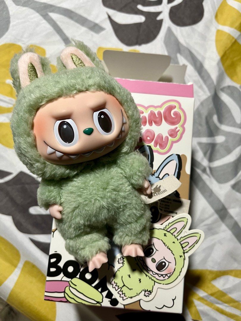 LABUBU GREEN GRAPE, Hobbies & Toys, Toys & Games on Carousell