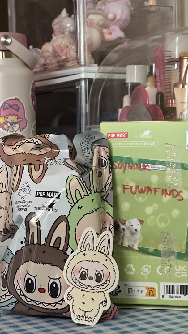 Labubu V1 SOYMILK Exciting Macaron Sealed Foil, Hobbies & Toys, Toys ...