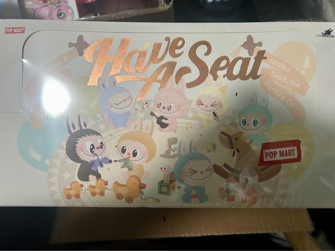 LABUBU V2 HAVE A SEAT, Hobbies & Toys, Toys & Games on Carousell