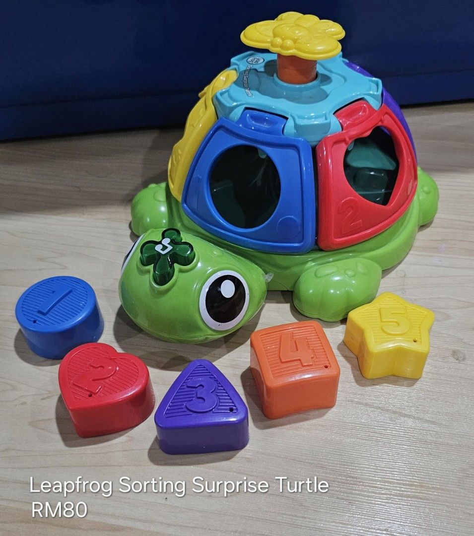 Leapfrog Sorting Surprise Turtle, Babies & Kids, Infant Playtime on ...