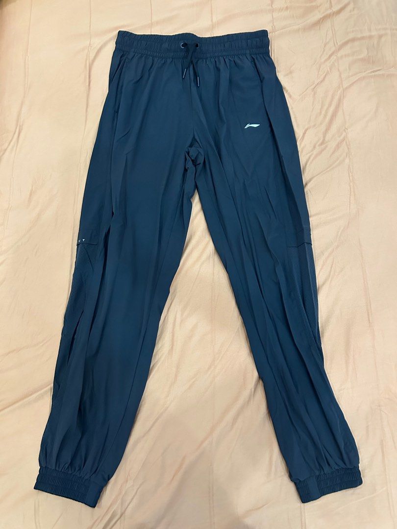 Li-Ning loose fit jogging long pants - dry fit (XL), Women's Fashion ...