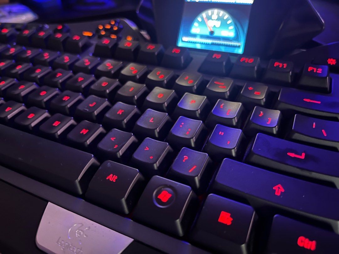 Logitech G19 Gaming Keyboard, Computers & Tech, Parts & Accessories ...