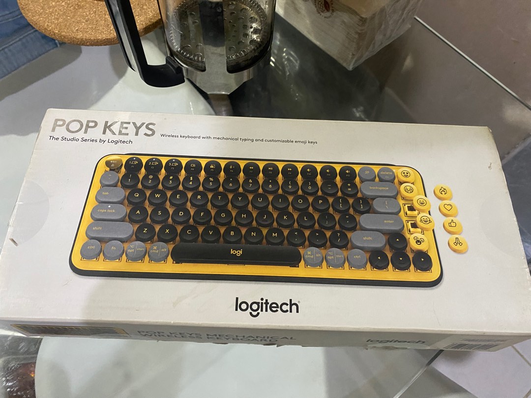 LOGITECH Pop Keys Wireless Mechanical Keyboard, Computers & Tech, Parts ...