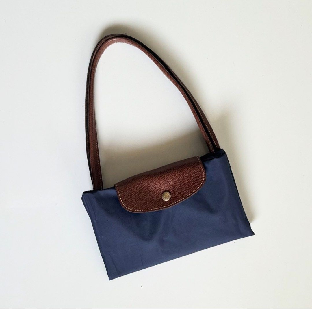 Original Authentic Longchamp Le Pliage Long Handle Large (long handle ...