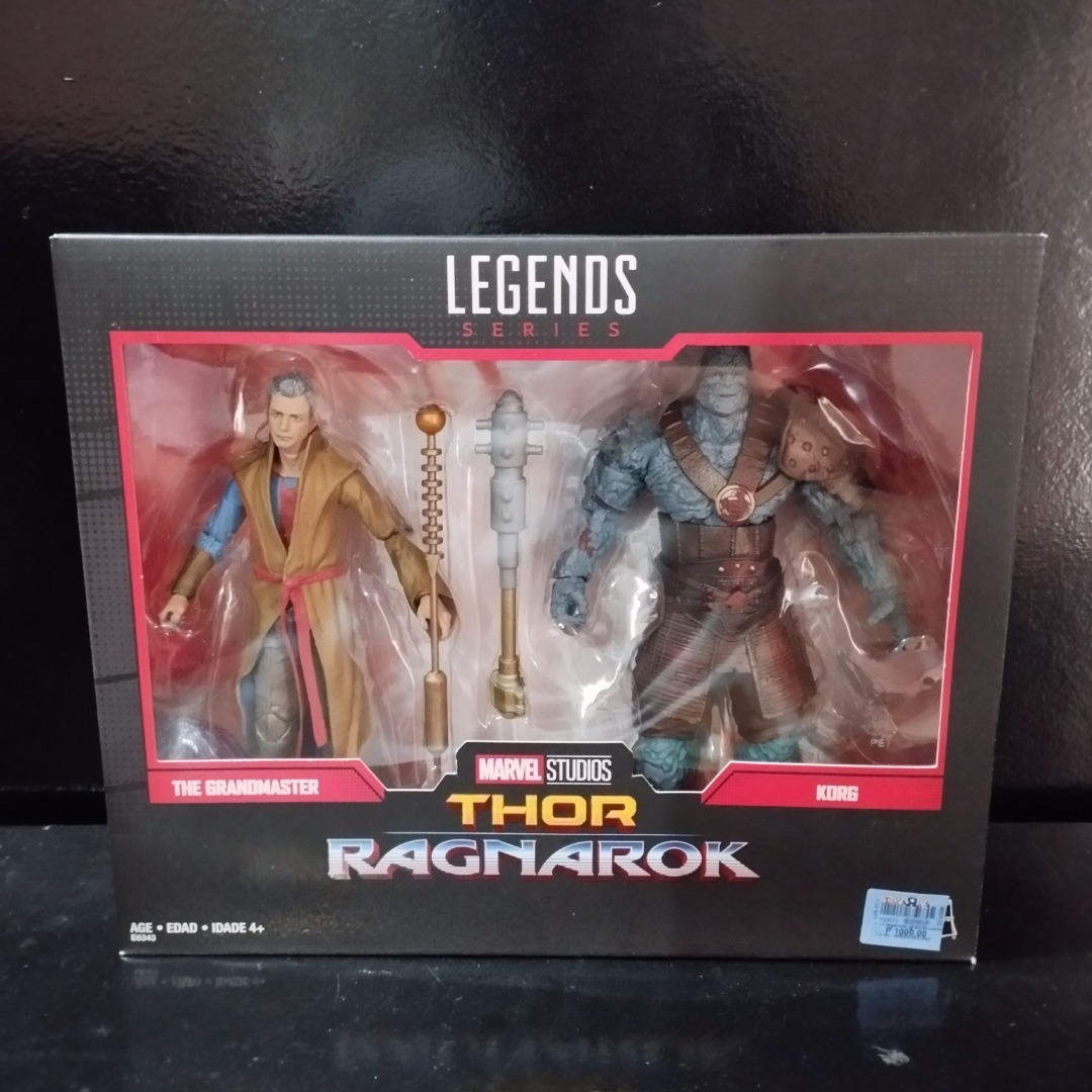 Marvel Legends Series Thor: Ragnarok Grandmaster & Korg Collectible ...