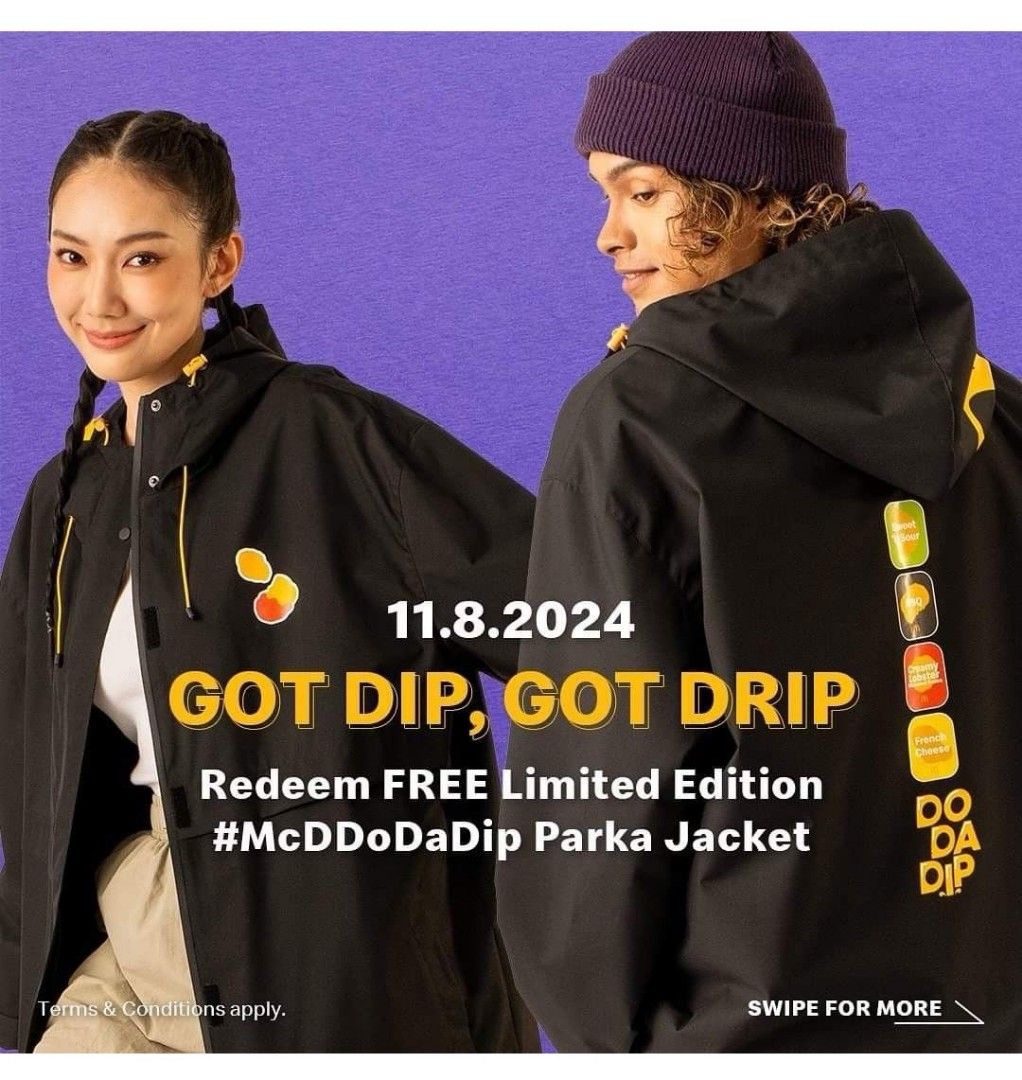 MCD LIMITED EDITION PARKA JACKET (1 IN 1000 PCS), Men's Fashion, Coats ...