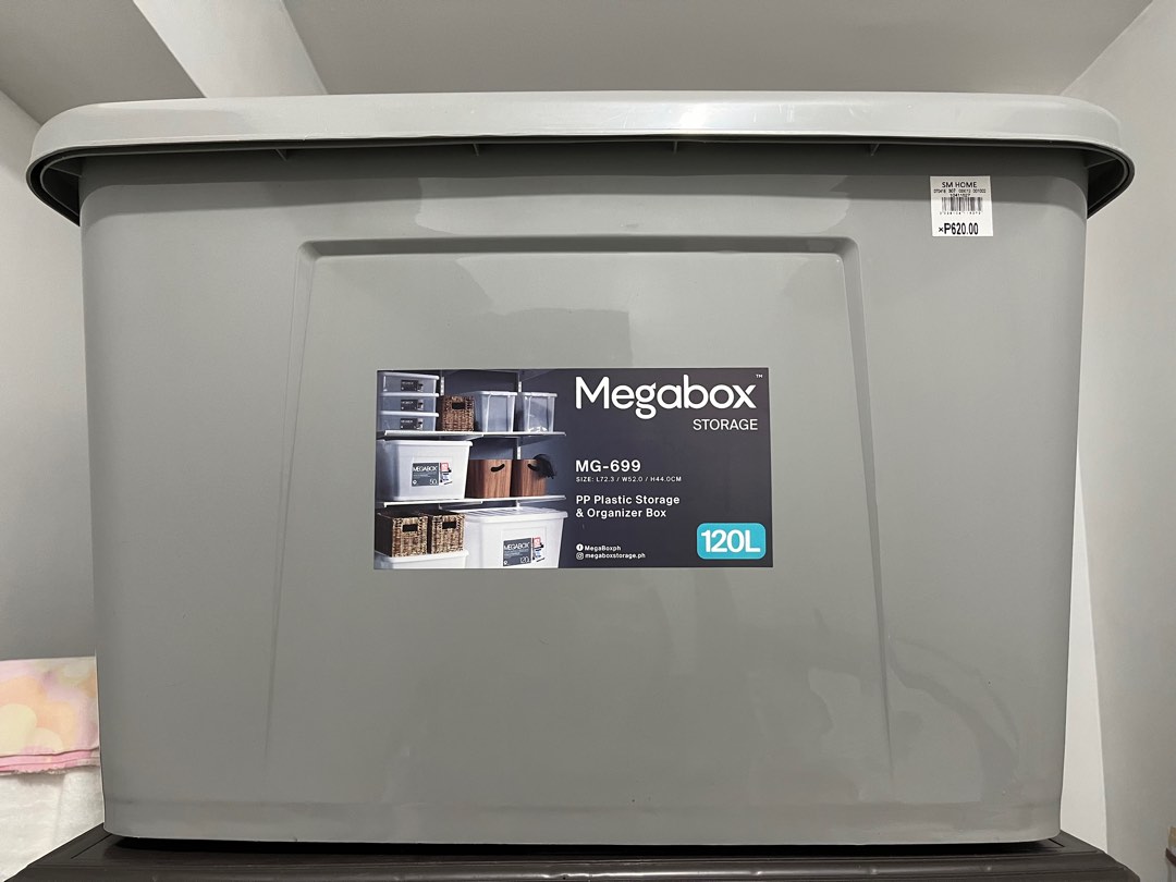 Megabox 120L Storage, Furniture & Home Living, Home Improvement ...
