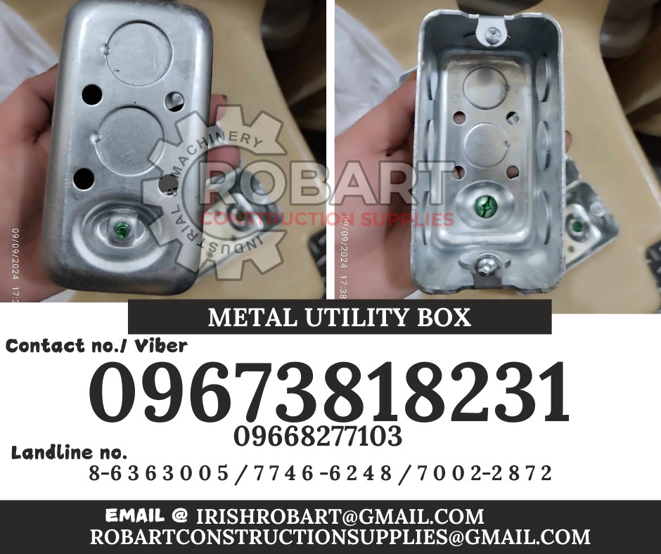 METAL utility box, Commercial & Industrial, Construction Tools ...