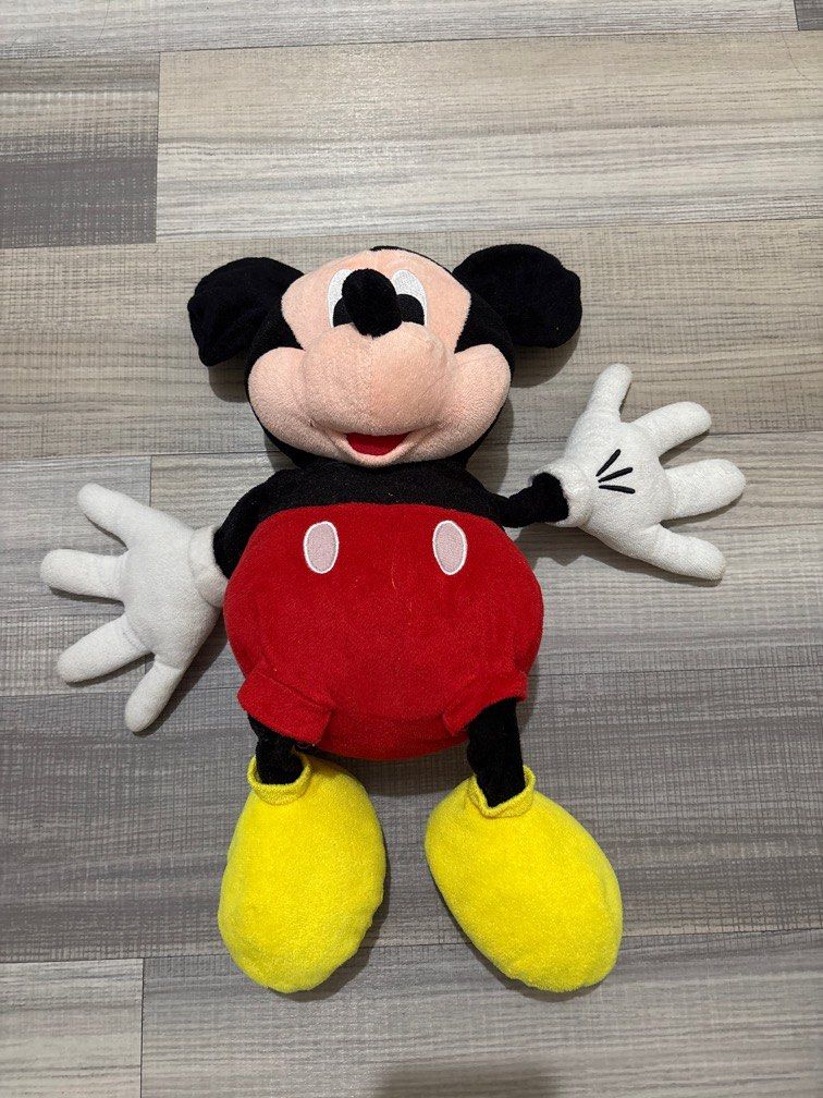 mickey mouse big plush, Hobbies & Toys, Toys & Games on Carousell