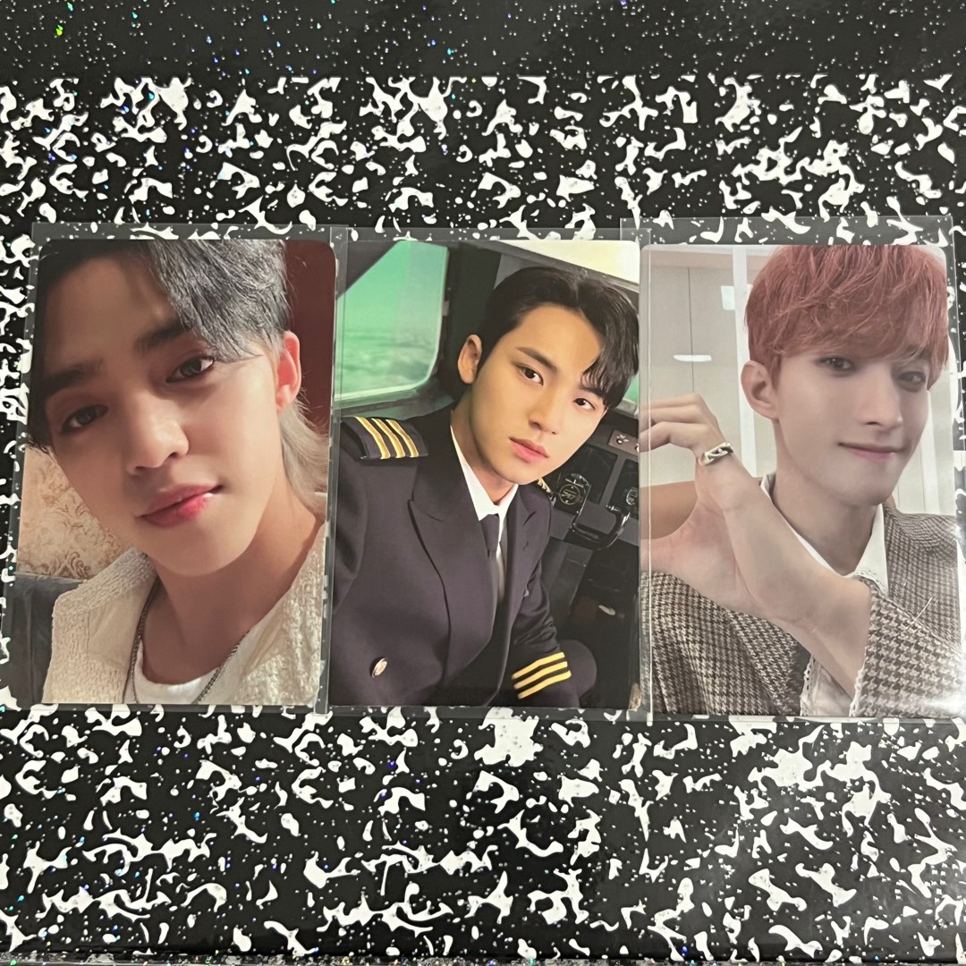 Mingyu piloto photocard set, Hobbies & Toys, Memorabilia & Collectibles ...