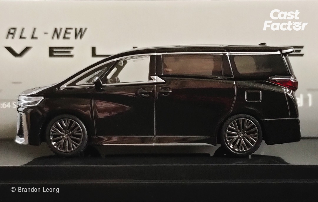 Model1 1:64 Toyota Vellfire Black (RHD) - Toyota Official Licensed ...