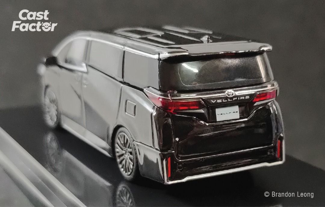 Model1 1:64 Toyota Vellfire Black (RHD) - Toyota Official Licensed ...