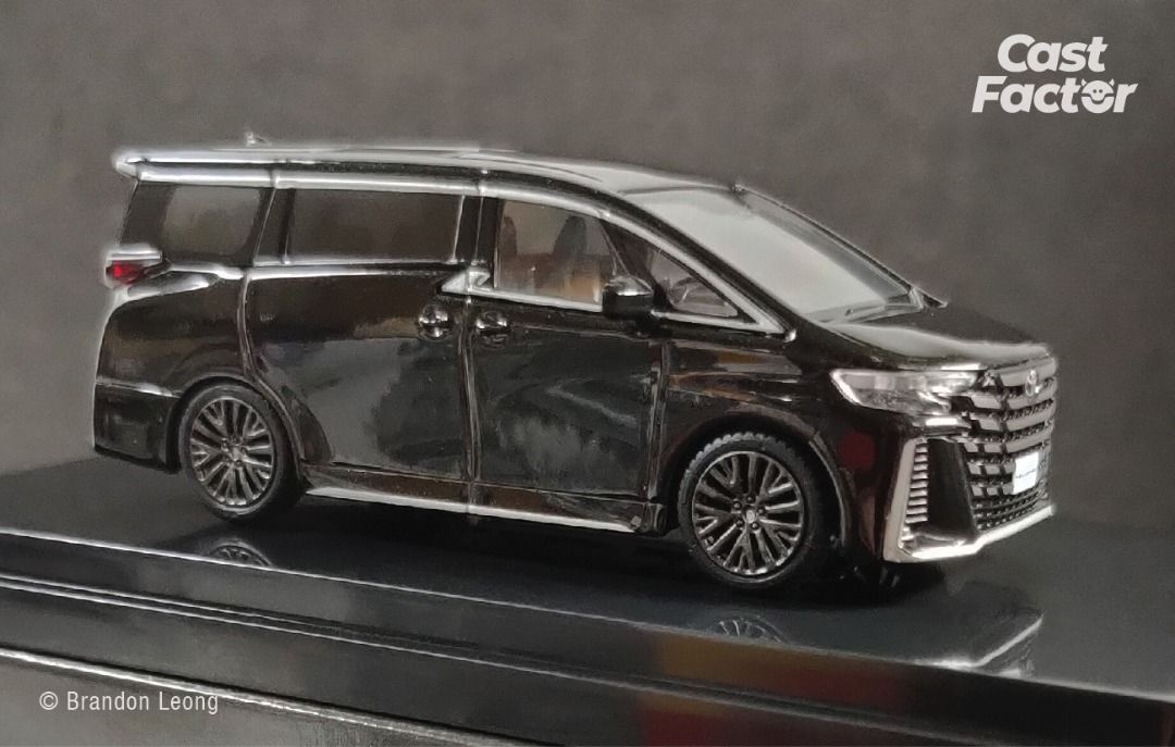 Model1 1:64 Toyota Vellfire Black (RHD) - Toyota Official Licensed ...