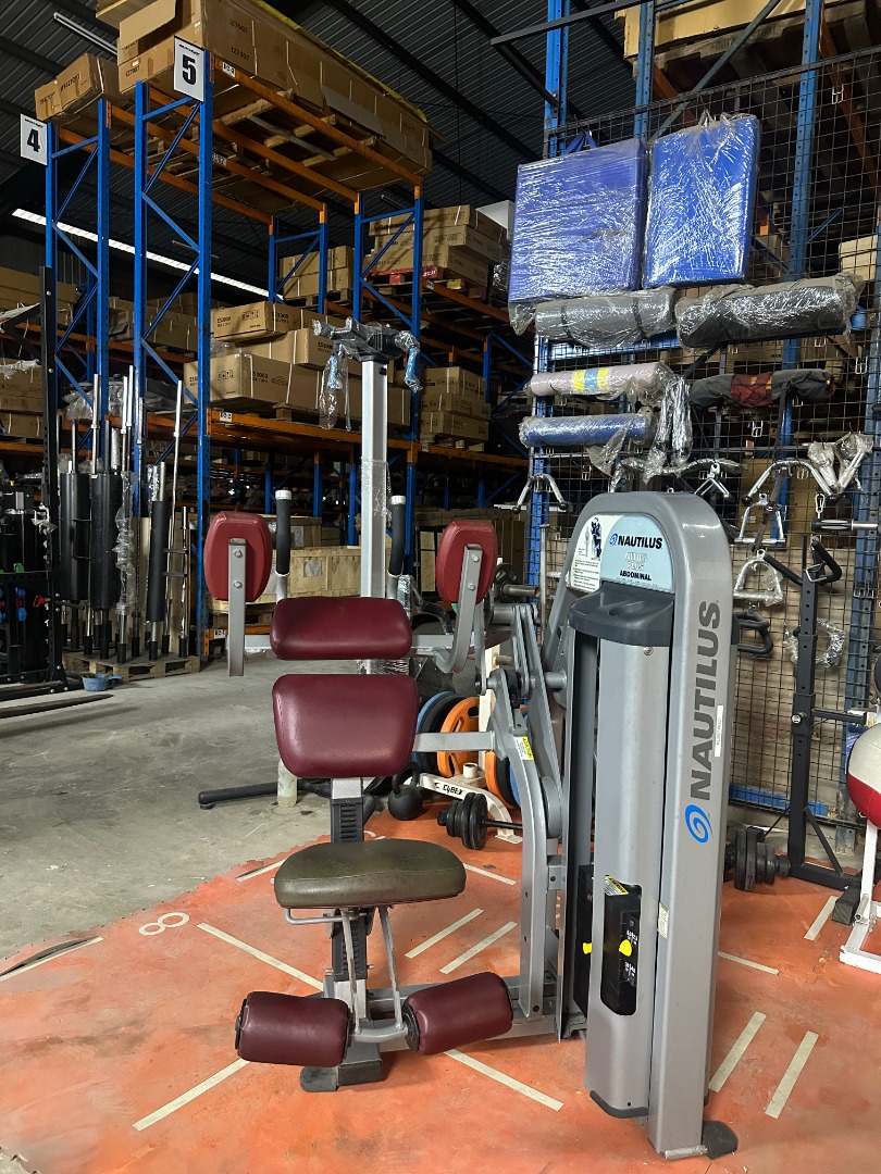 Nautilus Nitro Plus Abdominal Gym Equipment Exercise Senaman, Sports ...