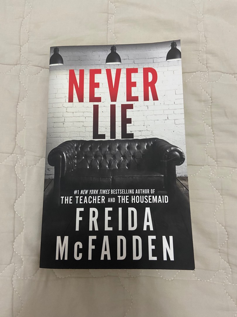 Never Lie by Freida McFadden, Hobbies & Toys, Books & Magazines ...