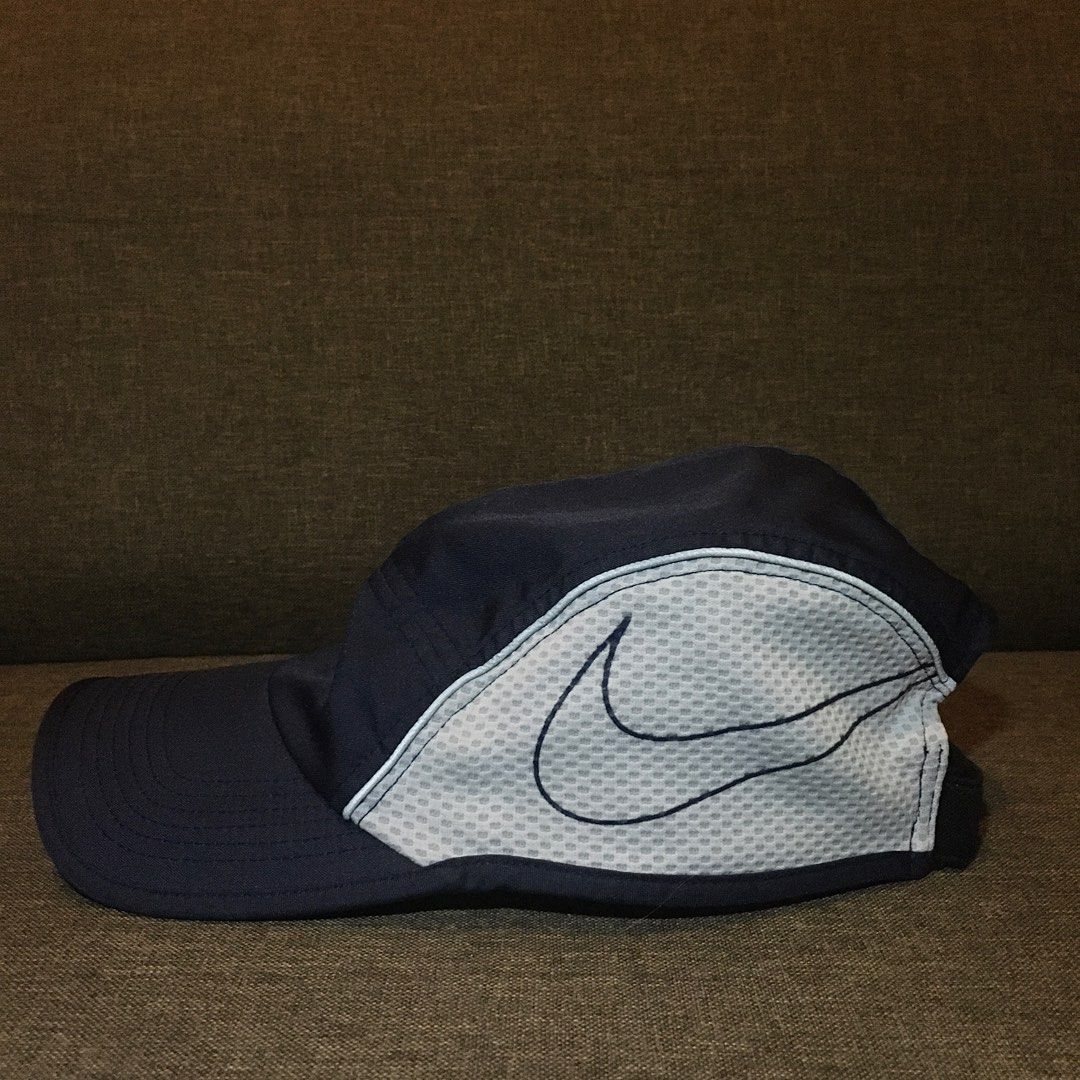 Nike AW84 5 Panel Running Cap Hat OS 848376 010, Men's Fashion, Watches ...