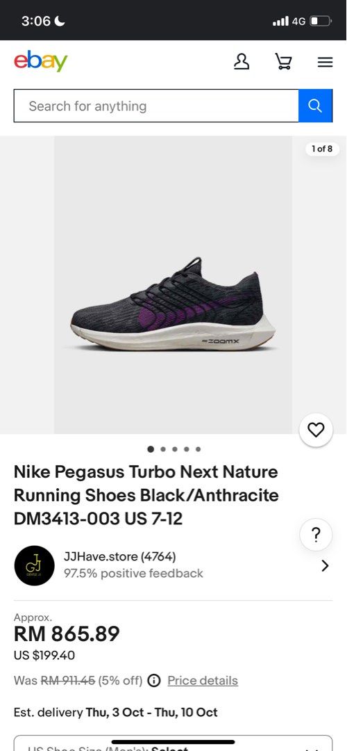 Nike Pegasus Turbo Running, Men's Fashion, Footwear, Sneakers on Carousell