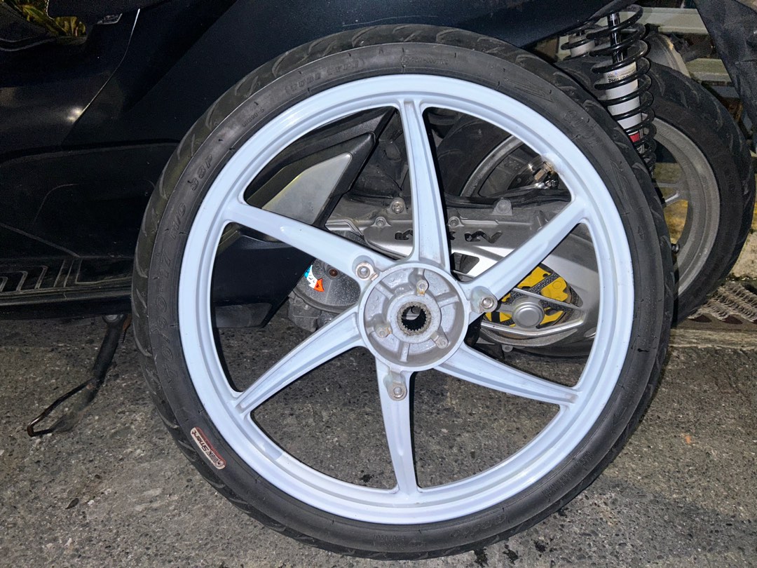 NMAX V2 G'REN 17s, Car Parts & Accessories, Mags and Tires on Carousell