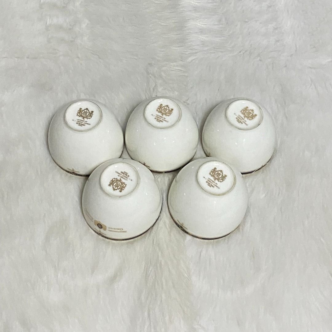 Nostalgie Istanbul Orient Express White Gold Teacups, Furniture & Home ...