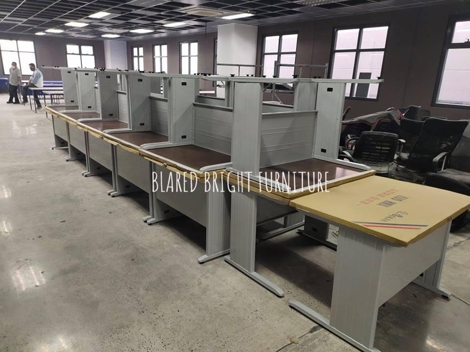 Office Furniture - Partition . Table Desk . Computer table, Furniture ...